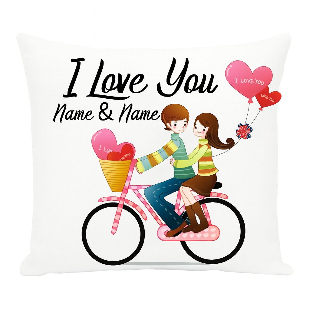 Personalized Cushion Gift | Custom Gift Add-On by Bloomsy